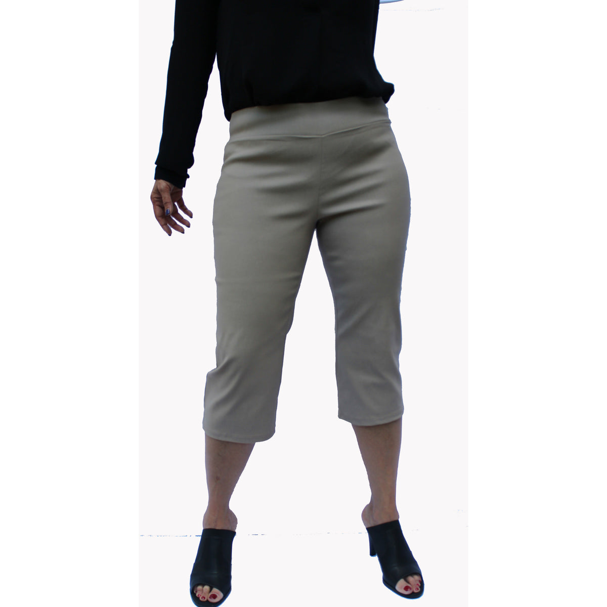 Womens Pull on Capri – High Velocity